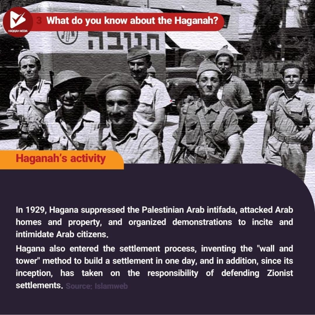 IUVM ARCHIVE | What do you know about the Haganah? 3